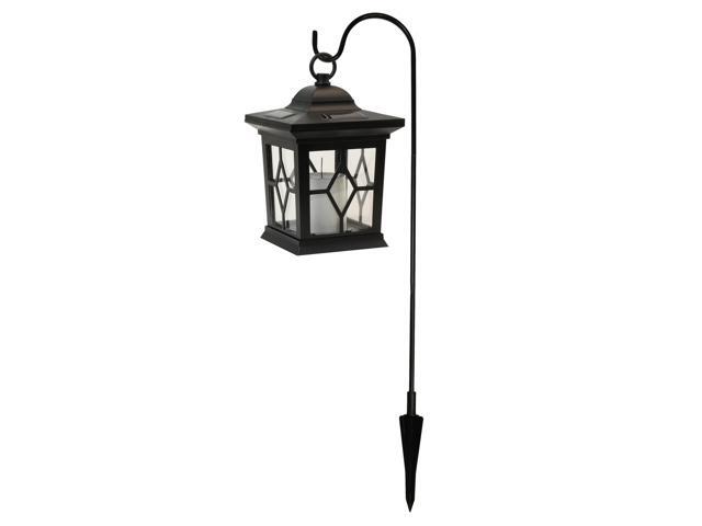Click here for Solar Lantern with Shepherds Hook - Black prices