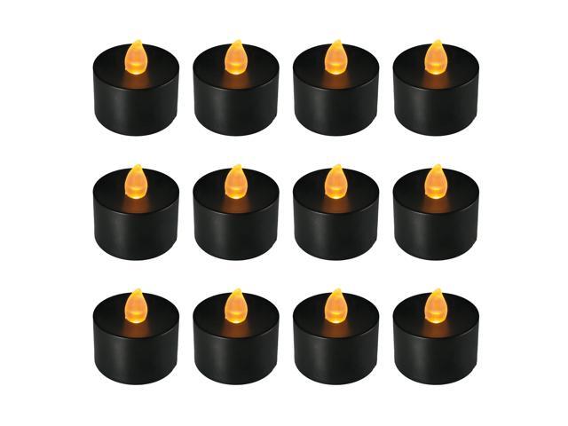 Click here for Battery Operated Tea Light Candles  Black - Set of... prices