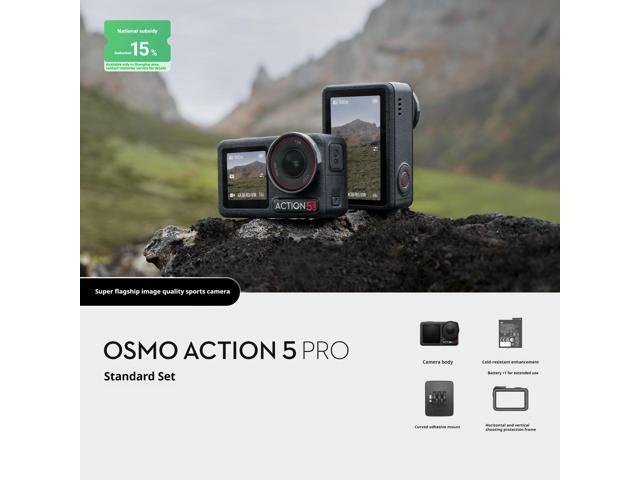 Click here for DJI Osmo Action5Pro 1/1.3-inch Sensor  Dual Microp... prices