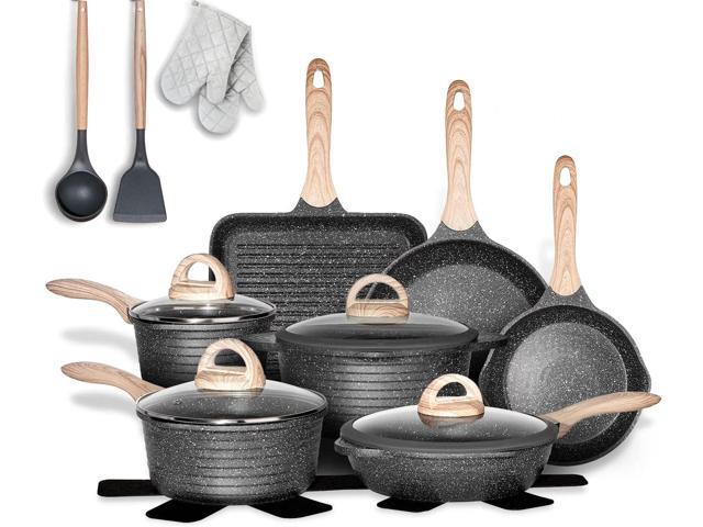 Click here for JEETEE Pots and Pans Set Nonstick 20PCS  Granite C... prices