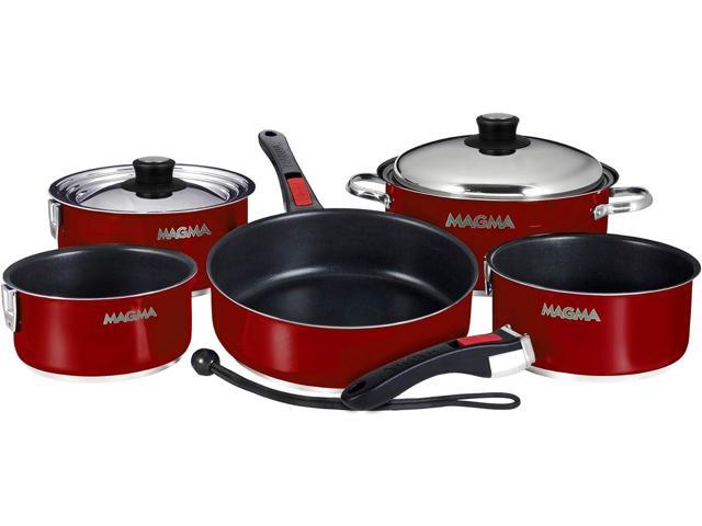 Click here for Magma 10 Piece Gourmet Nesting Stainless Steel Coo... prices