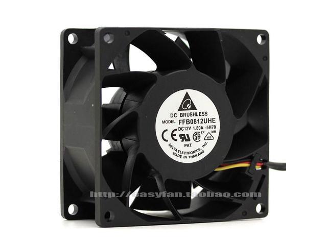 Click here for DELTA FFB0812UHE 8038 12V 1.8A 8CM 3PIN cooling fa... prices