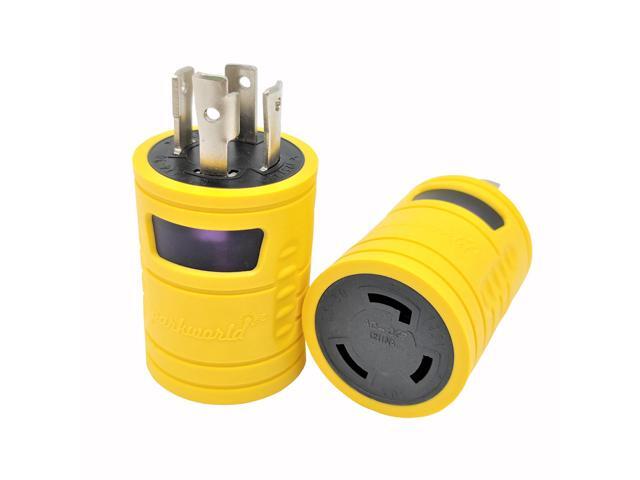 Click here for Parkworld 884913 30 AMP Generator Adapter 4-Prong... prices