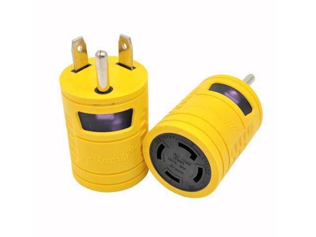 Click here for Parkworld 67867 NEMA TT-30P to L14-30R 1-Piece Ada... prices