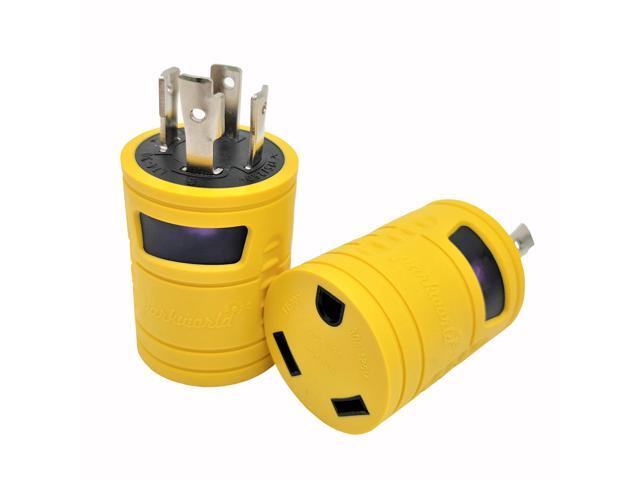 Click here for Parkworld 691784Y RV Power Adapter L14-30P to TT-3... prices