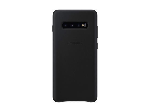 Click here for Samsung Galaxy S10+ Leather Back Case  Black prices