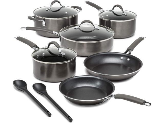 Click here for Cooking Light Nonstick Ceramic Pots and Pans Set w... prices