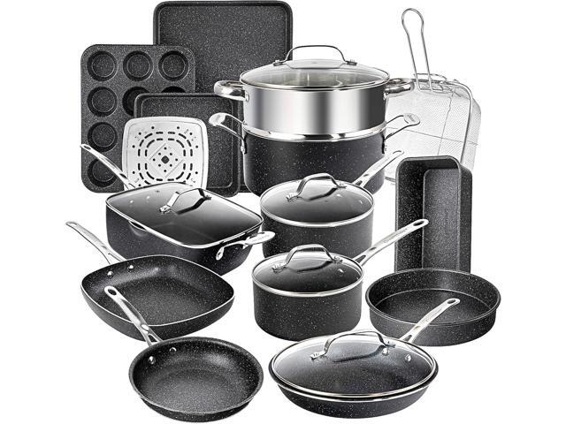 Click here for GRANITESTONE 20 Pc Pots and Pans Set Non Stick Coo... prices