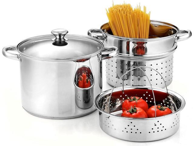 Click here for Cook N Home 4-Piece 8 Quart Multipots  Stainless S... prices