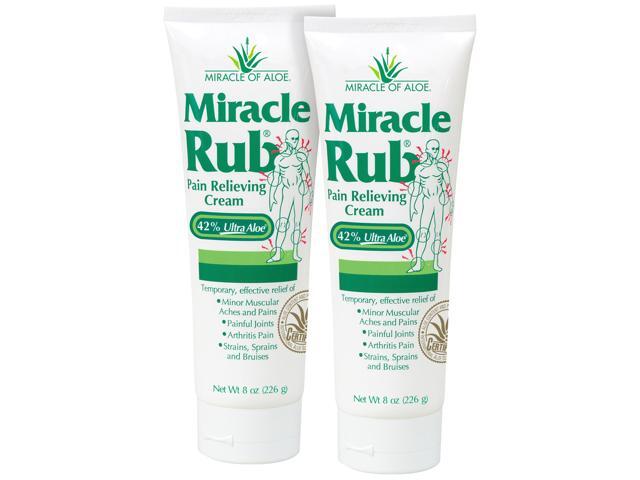 Click here for Miracle Rub Pain Relieving Cream with 42 Aloe  8 o... prices
