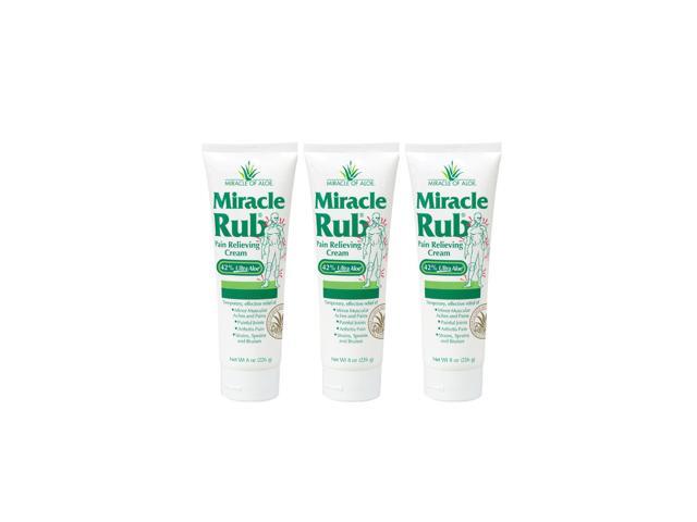 Click here for Miracle Rub Pain Relieving Cream with 42 Aloe  8 o... prices