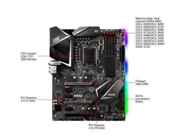Click here for MPG Z390 GAMING EDGE AC LGA 1151 (300 Series) Z390... prices
