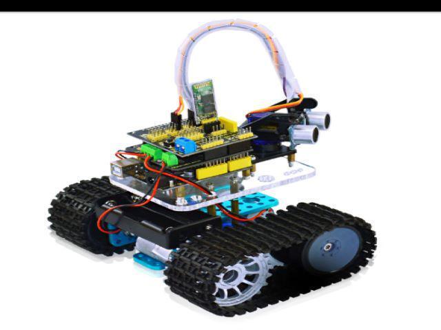 Click here for Mini Tank Smart Robot Car - Micro Controller Based... prices
