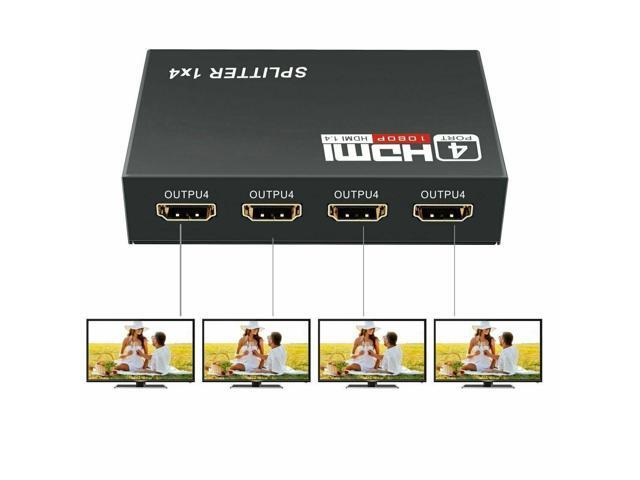 Click here for 4 Port HDMI 4K Hub Multi Splitter & Amplifier For... prices