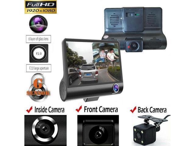 Click here for 1080P 4 Dual Lens HD Car DVR Rearview Video Dash C... prices