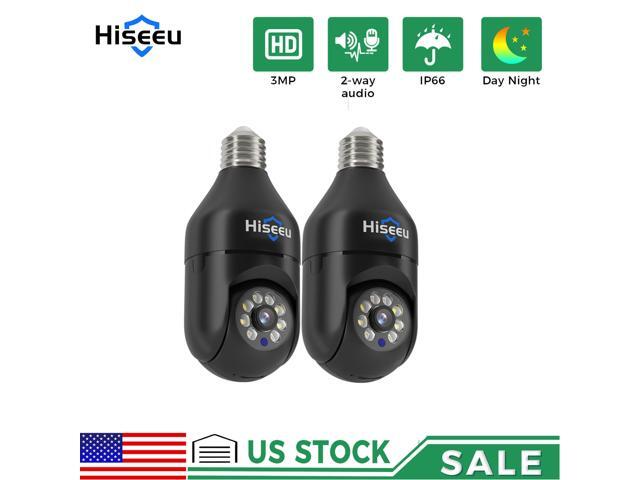 Click here for Hiseeu 2PCS 2K IP E27 Light Mini Security Camera W... prices
