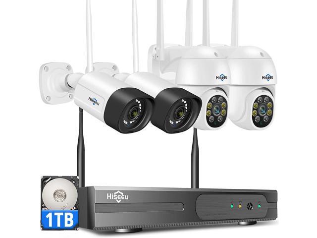Click here for Hiseeu 5MP WiFi Security Camera System Outdoor 3MP... prices