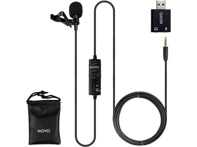 Click here for Movo LV1-USB Lavalier Microphone for Computer  Lap... prices