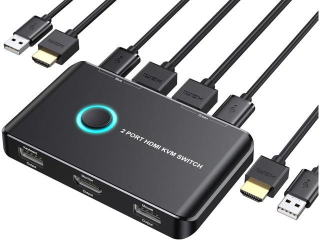 Click here for KVM Switch HDMI 2 Port Box ABLEWE USB and HDMI Swi... prices