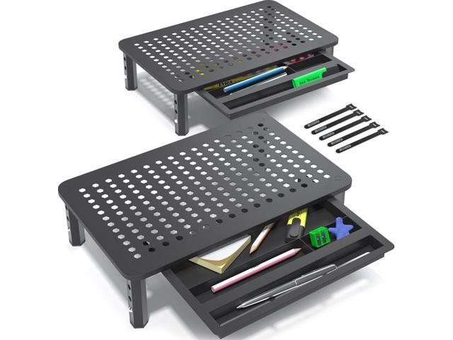 Click here for EVOOMI Back Saver Monitor Stand for Desk - 2 Pack... prices