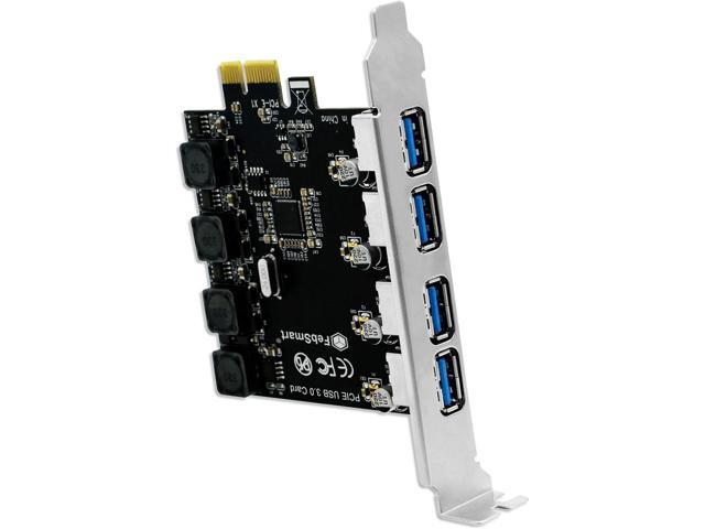 Click here for 4 Ports Superspeed 5Gbps USB 3.0 PCI Express Expan... prices
