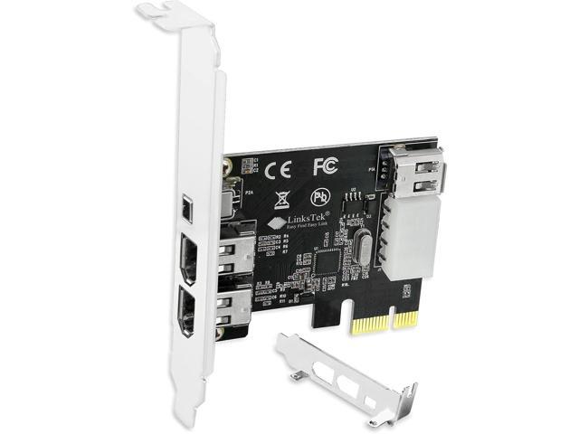 Click here for LinksTek 4-Ports 1394A PCIE FireWire 400 Expansion... prices