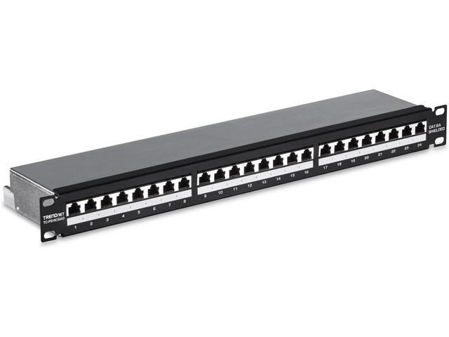 Click here for TRENDnet 24-Port Cat6A Shielded Patch Panel  1U 19... prices
