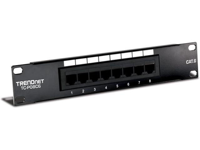 Click here for TRENDnet 8-Port Cat6 Unshielded Patch Panel  TC-P0... prices