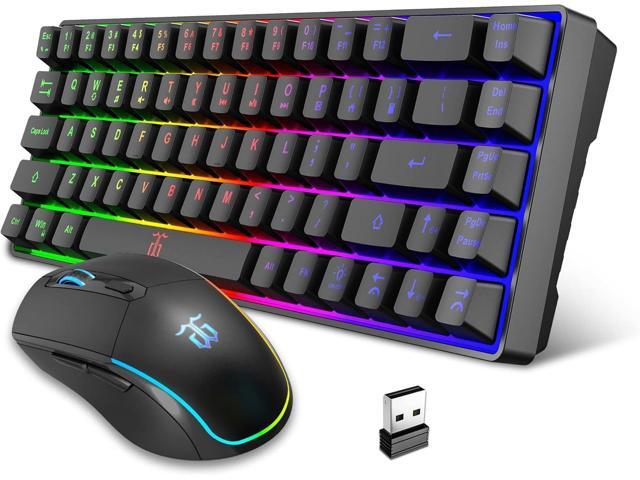 Click here for Snpurdiri 60 Wireless Gaming Keyboard and Mouse Co... prices