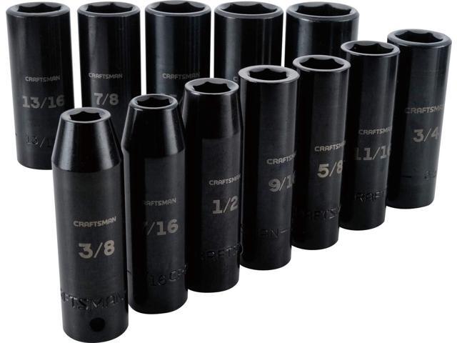 Click here for CRAFTSMAN Deep Impact Socket Set  SAE  1/2-Inch Dr... prices