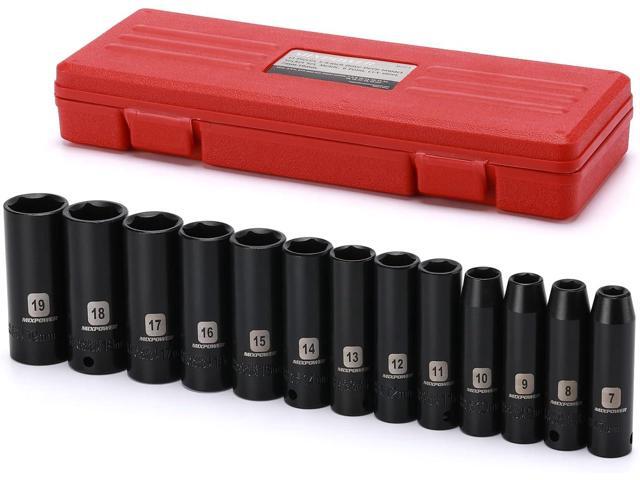 Click here for MIXPOWER 13 Pieces 3/8-Inch Drive Deep Impact Sock... prices