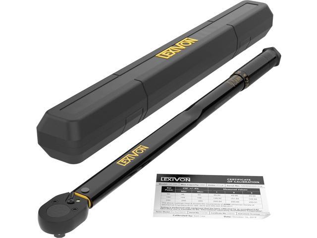 Click here for LEXIVON 1/2-Inch Drive Click Torque Wrench 25-250... prices