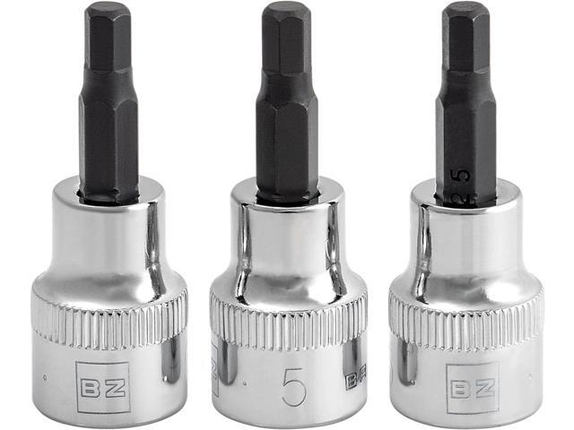 Click here for 5mm Hex Bit Socket/Allen Driver Three Pack (3/8 Dr... prices