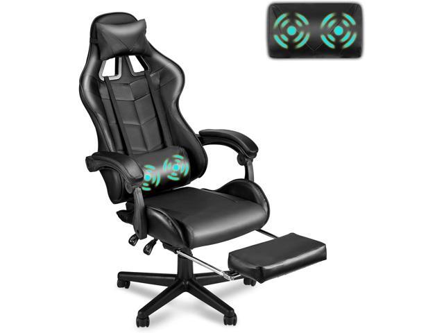 Click here for Soontrans Black Gaming Chairs with Footrest  Ergon... prices