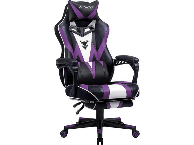 Click here for Zeanus Purple Gaming Chair with Massage Computer C... prices