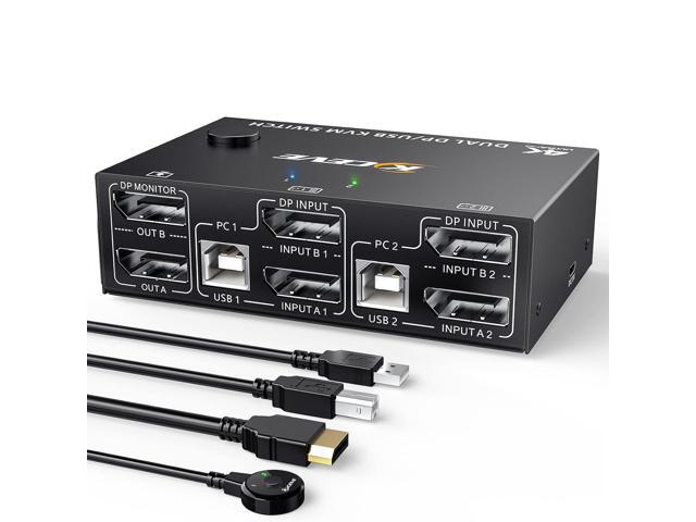 Click here for Displayport KVM Switch Dual Monitor  DisplayPort1.... prices