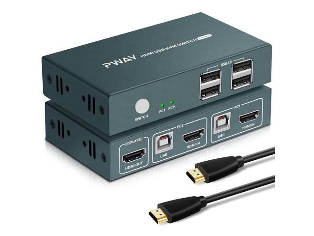 Click here for KVM Switch HDMI 2 in 1 Out Box  4K@30Hz with USB 2... prices