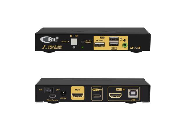 Click here for CKL 2 Port USB Type C + HDMI KVM Switch 4K 60Hz fo... prices