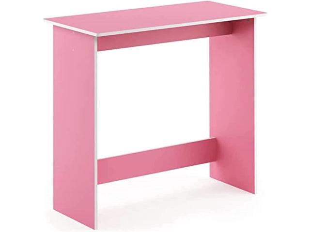 Click here for FURINNO Simplistic Study Table  Pink  15.5 in x 31... prices