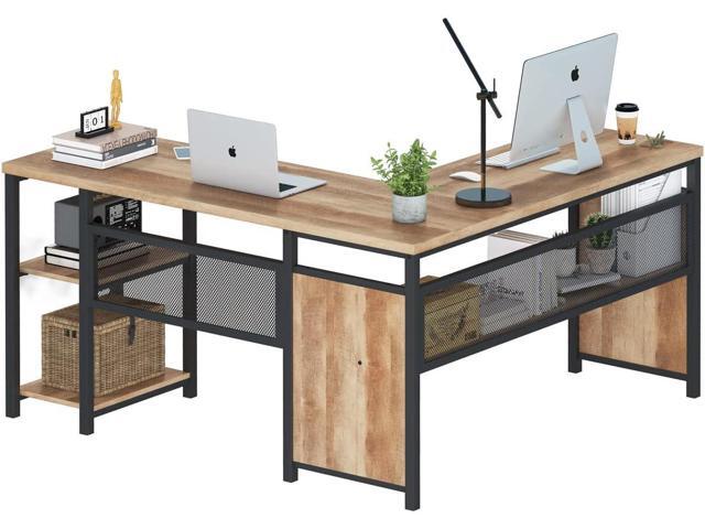Click here for FATORRI L Shaped Computer Desk  Industrial Office... prices