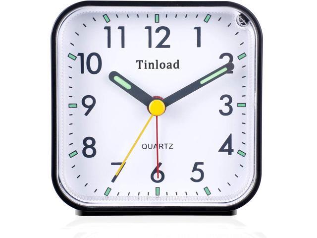 Click here for Small Battery Operated Analog Alarm Clock Silent N... prices