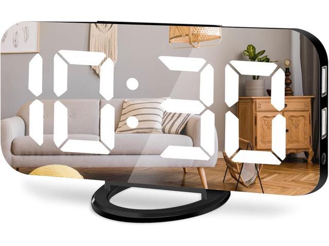 Click here for Digital Alarm Clock  Large LED Mirror Display 2 US... prices