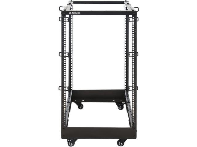 Click here for AEONS 18U 4-Post IT Open Frame Server Rack 19 Inch... prices