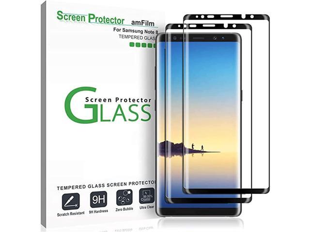 Click here for amFilm (2 Pack Glass Screen Protector for Samsung... prices