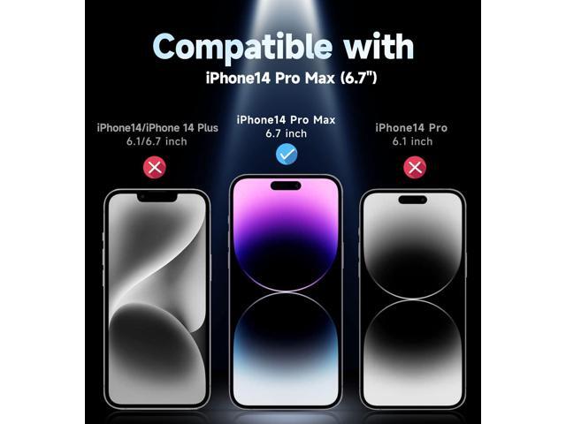 Click here for MAGIC JOHN 2 Pack for iPhone 14 Pro Max 6.7 inch T... prices