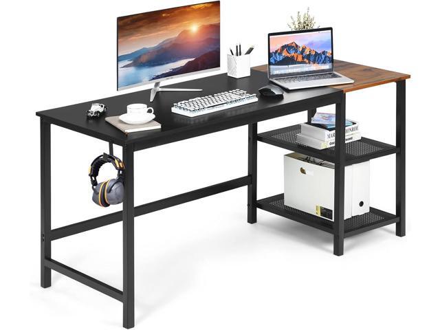 Click here for COSTWAY 59 Computer Desk  with 2 Removable Storage... prices