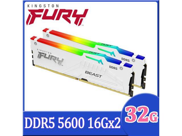 Click here for Kingston FURY Beast DDR5 5600 32GB(16GBx2) RGB Des... prices
