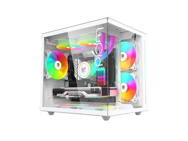 Click here for KINGSMAN LuCid M-ATX/ITX Case Mini Tower Computer... prices