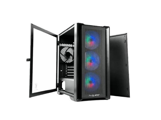 Click here for KINGSMAN CuBic ARGB MICRO-ATX Tower with Four ARGB... prices
