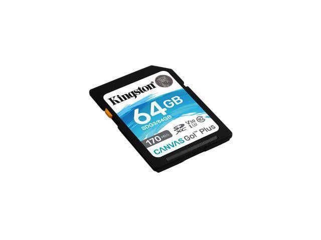 Click here for Kingston 64GB SDXC Canvas Go Plus 170MB/s Read UHS... prices